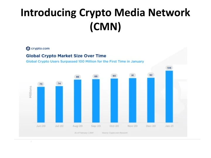 PPT - About CMN | cmntoken | Crypto Media Network (CMN) news | ICO ...