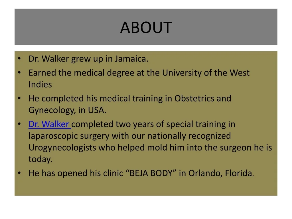 PPT - Get a hassle-free appointment at Dr Christopher Walker PowerPoint ...