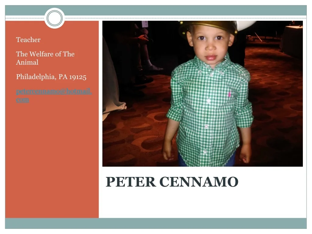 PPT - Join Peter Cennamo To make This World Better For Animals ...