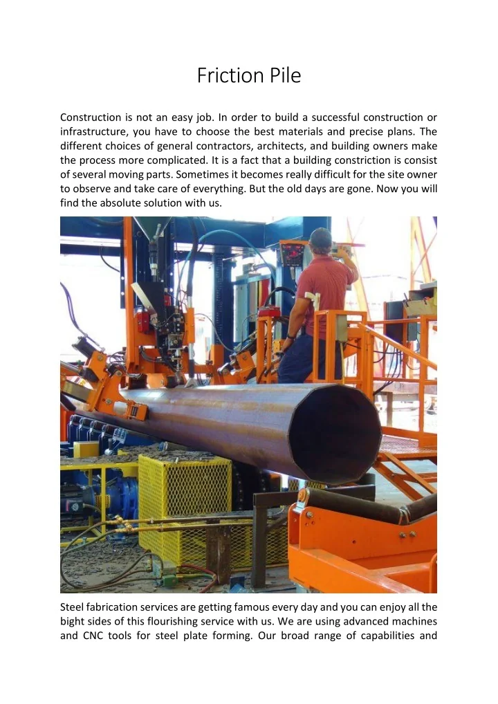 PPT - Friction Pile PowerPoint Presentation, free download - ID:10836583