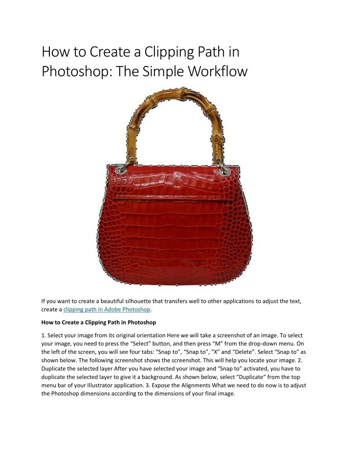 PPT Believing These 5 Myths About How To Create A Clipping Path In 