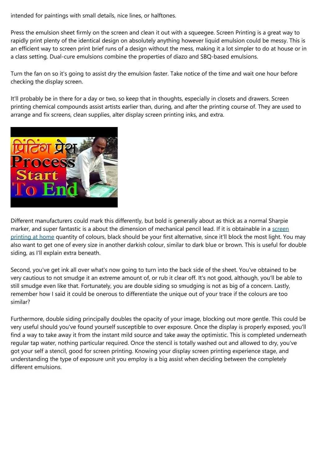 PPT - Choose The Right Manual Screen Printing Emulsion PowerPoint ...