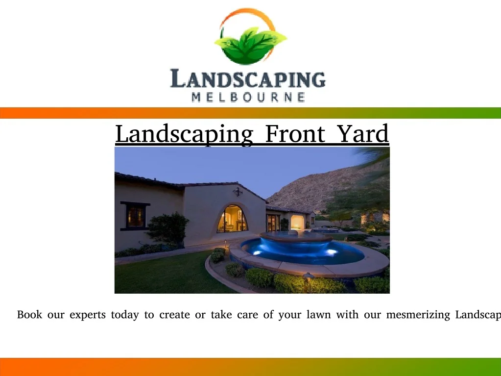 PPT - Landscaping Front Yard PowerPoint Presentation, free download ...