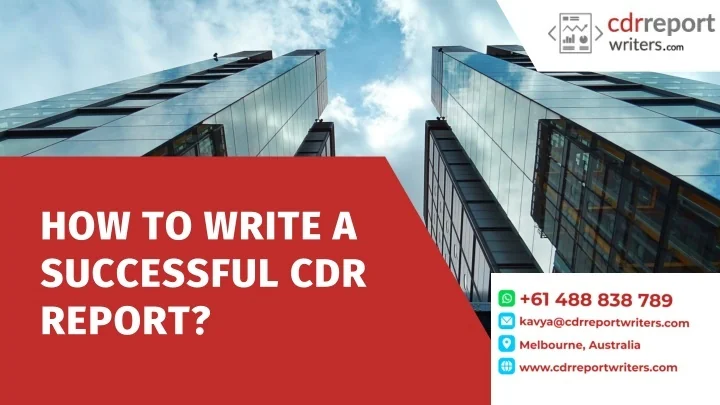 PPT - How to write a successful CDR report PowerPoint Presentation ...
