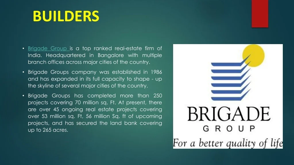 PPT - Brigade Komarla Heights, an elegant architectural masterpiece by ...