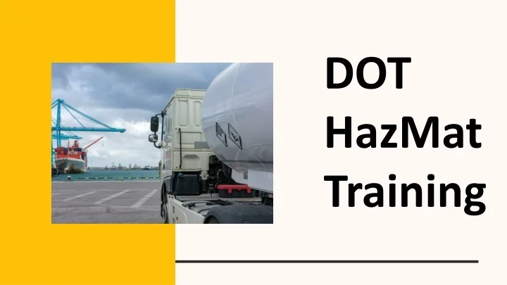 PPT - DOT HazMat Training PowerPoint Presentation, free download - ID ...