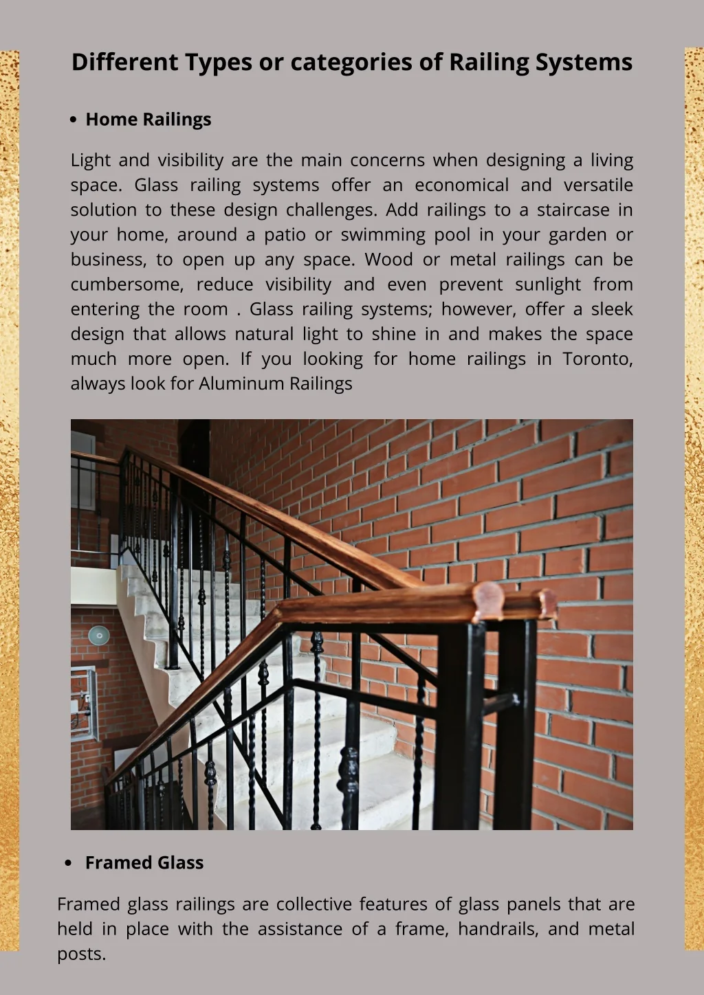 PPT - Why Should You Choose Interior Glass Railing for Your Home ...