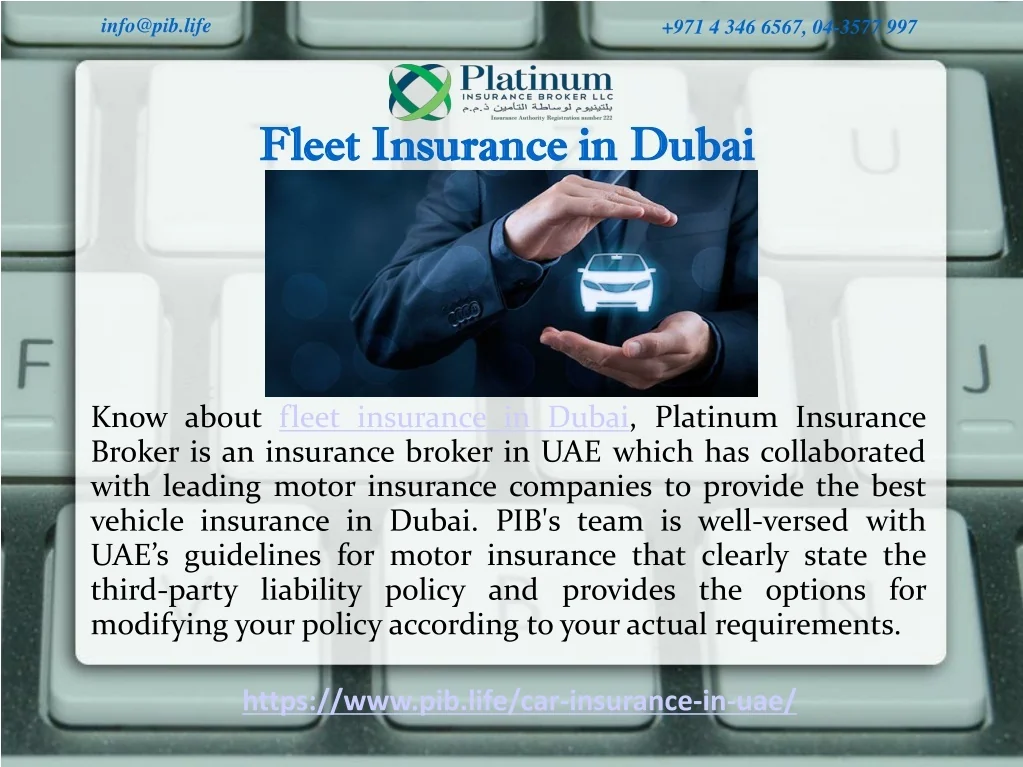PPT - Fleet Insurance in Dubai PowerPoint Presentation, free download ...