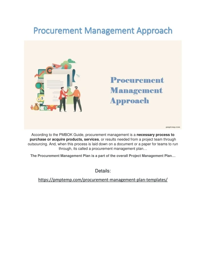 PPT - Procurement Management Approach PowerPoint Presentation, free ...