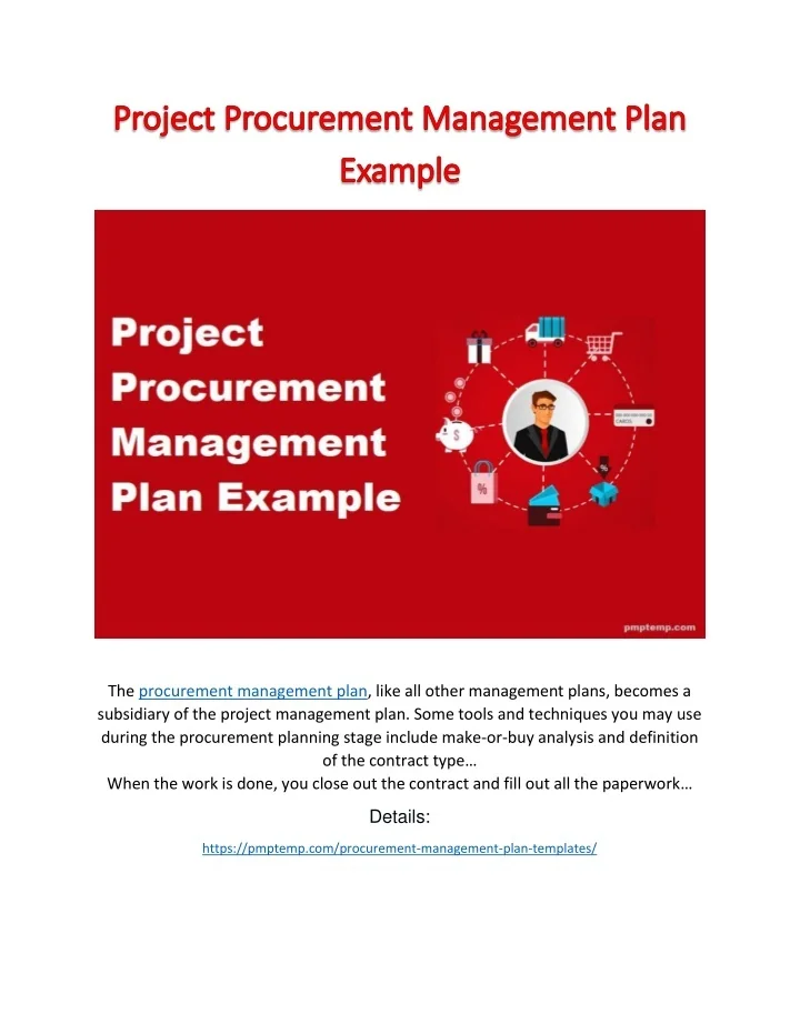 PPT - Project Procurement Management Plan Example PowerPoint ...