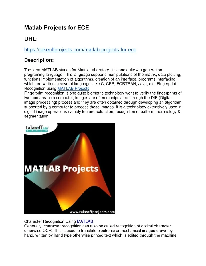 PPT - Matlab Projects for ECE-converted PowerPoint Presentation, free ...