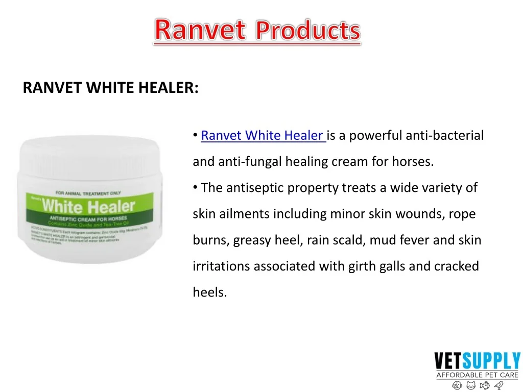 PPT - Ranvet Wellbeing Products for Dogs and Cats| Pet Supplies ...