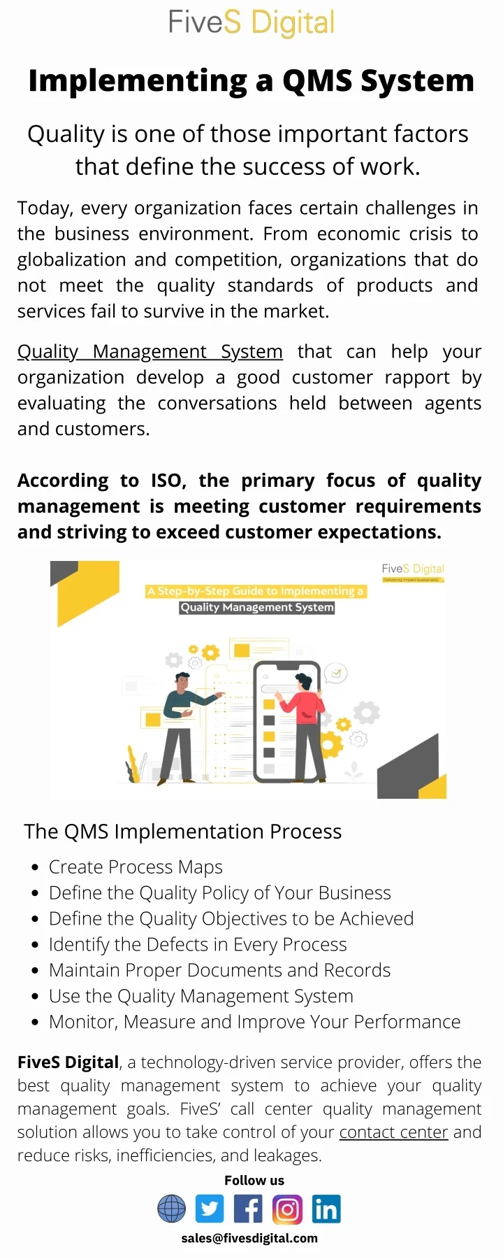 PPT - Implementing Quality Management System PowerPoint Presentation ...