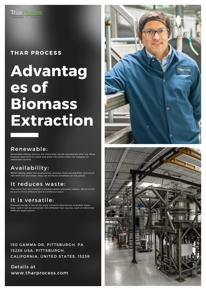 PPT - Advantages of Biomass Extraction | Thar Process PowerPoint Presentation - ID:10873716