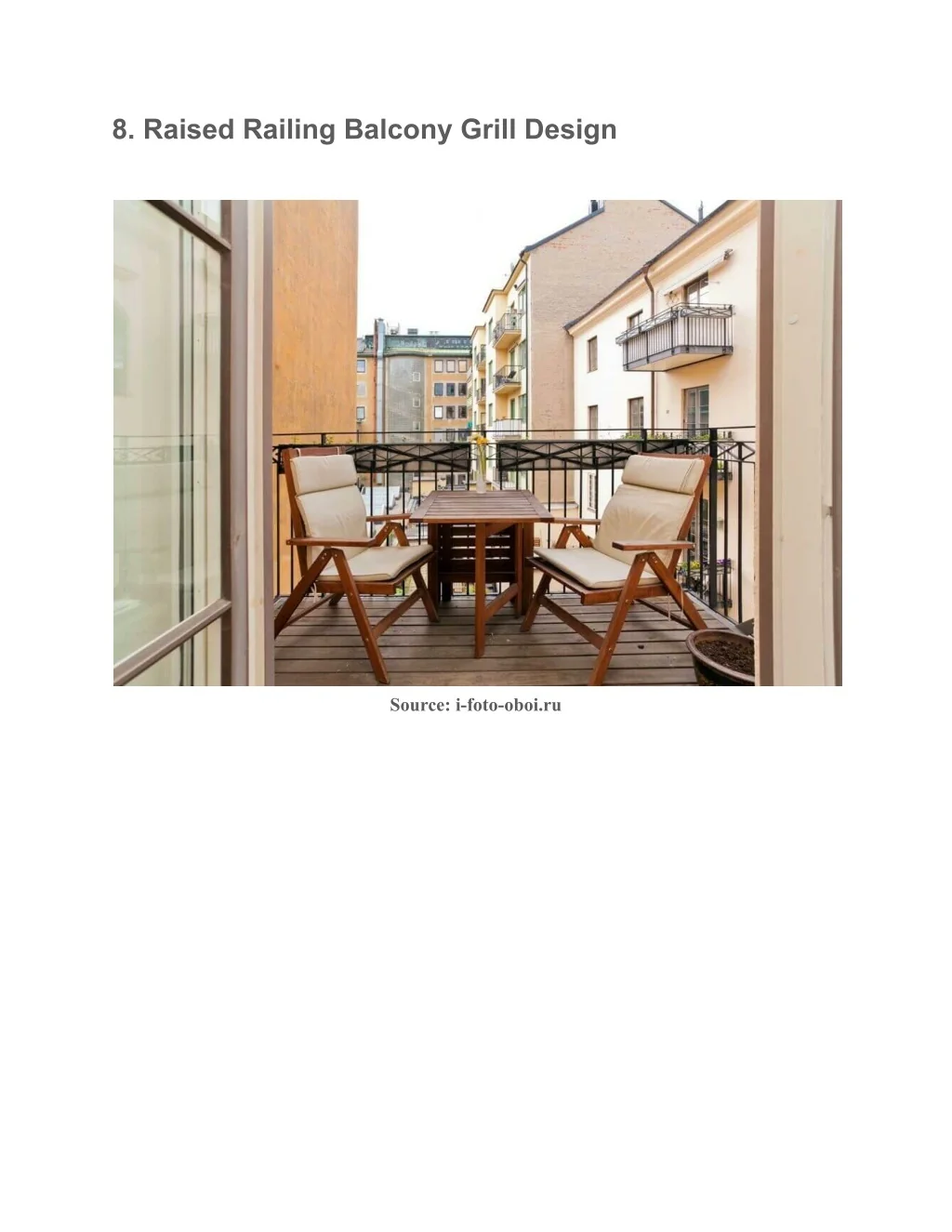 PPT - 7 Stylish & Trendy Grill Design for Balcony & Terrace PowerPoint ...