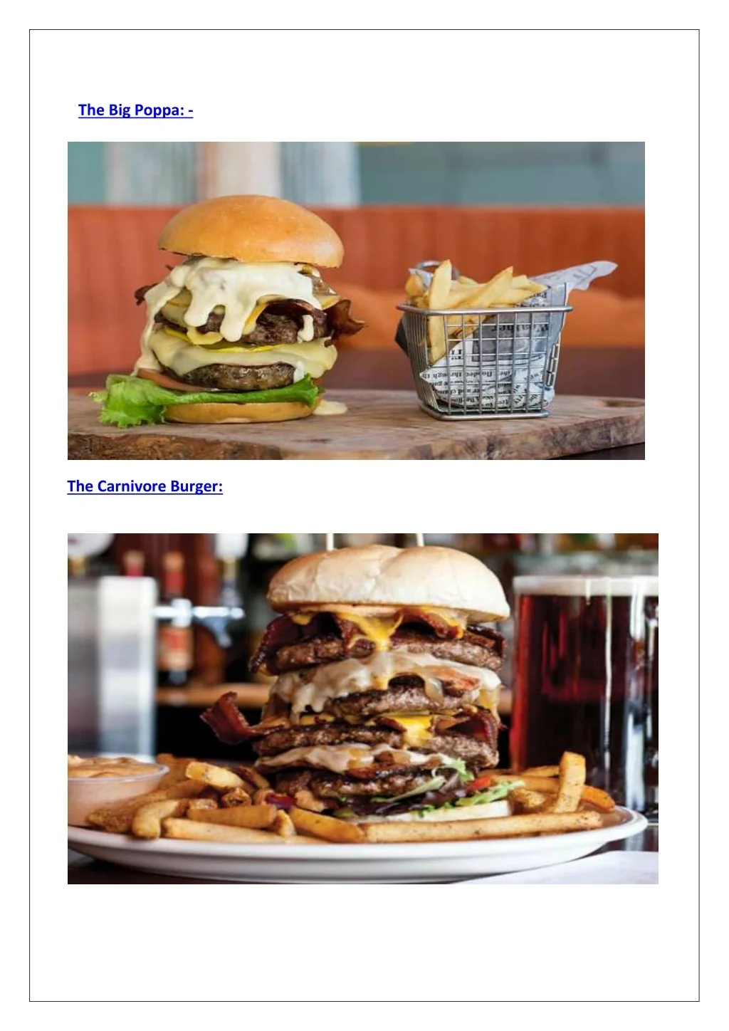 PPT - 5% Off - Oscy's Burgers Restaurant Menu Greenway, ACT PowerPoint ...