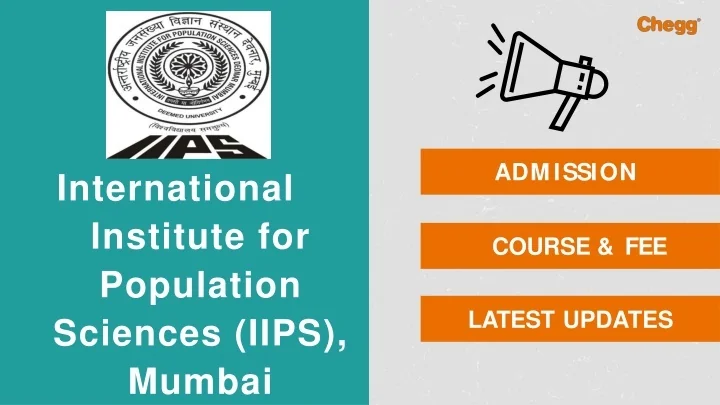 PPT - International Institute for Population Sciences (IIPS), Mumbai ...
