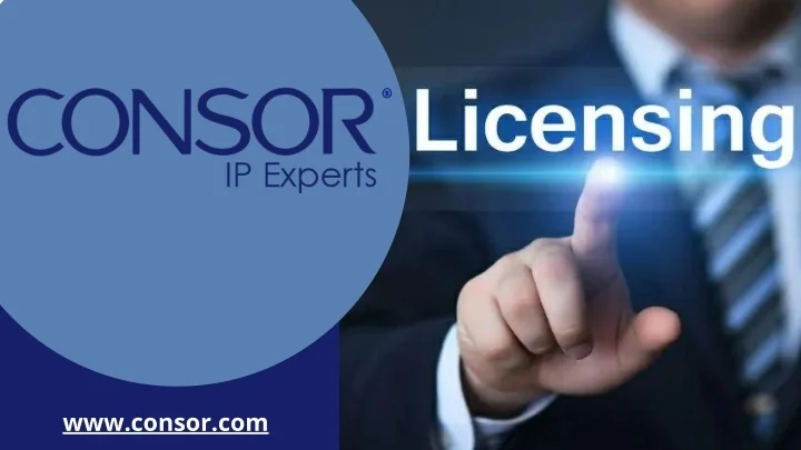 PPT - Intellectual Property Licensing | CONSOR IP Consulting and ...