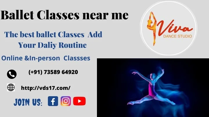 PPT - Ballet Dance Near Me - Viva Dance studio PowerPoint Presentation ...