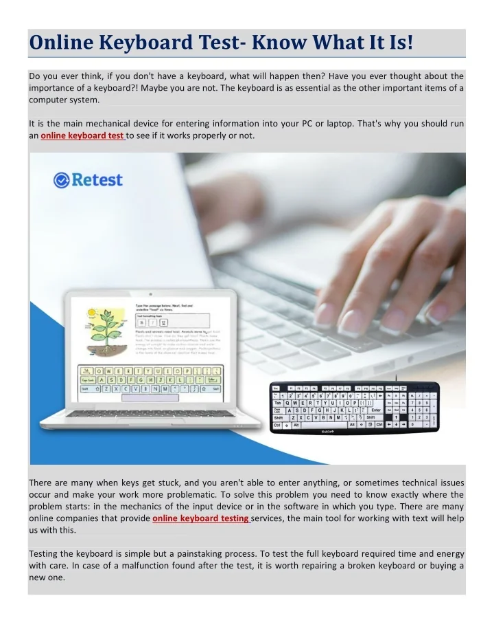 PPT - Online Keyboard Test- Know What It Is! PowerPoint Presentation ...