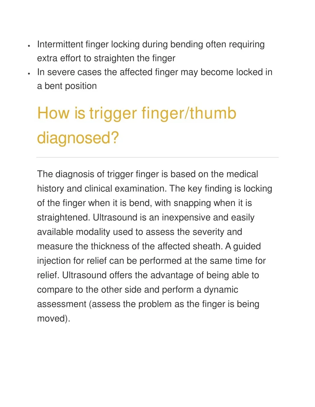 PPT - Trigger Finger, Thumb - Symptoms, Causes, and Treatment In Delhi ...