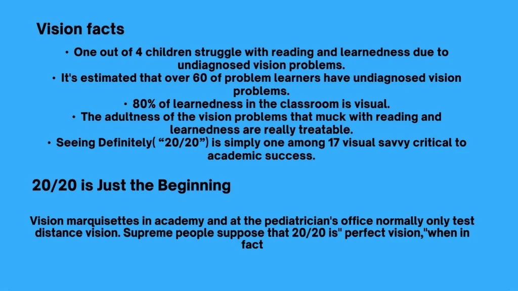 PPT - Eye Exams: Vital to your child’s Education PowerPoint ...