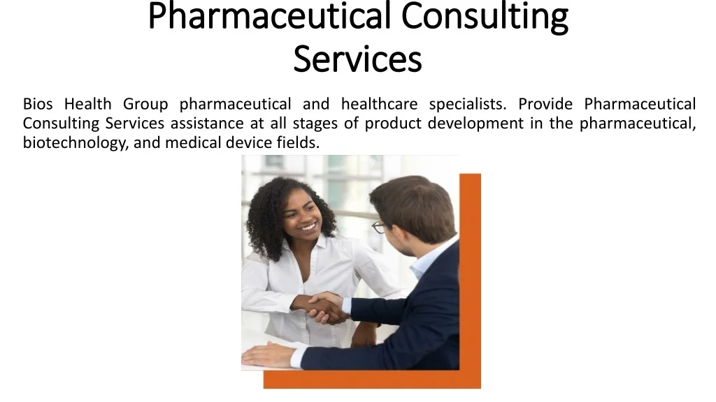 PPT - Pharmaceutical Consulting Services PowerPoint Presentation, free ...
