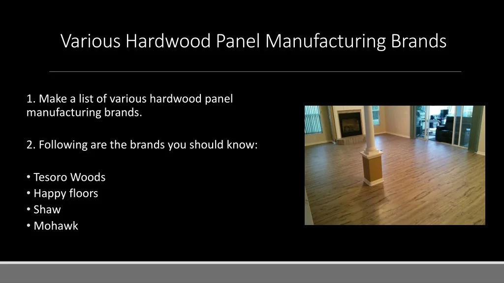PPT - Your Guide To Buying Hardwood Flooring Panels PowerPoint ...
