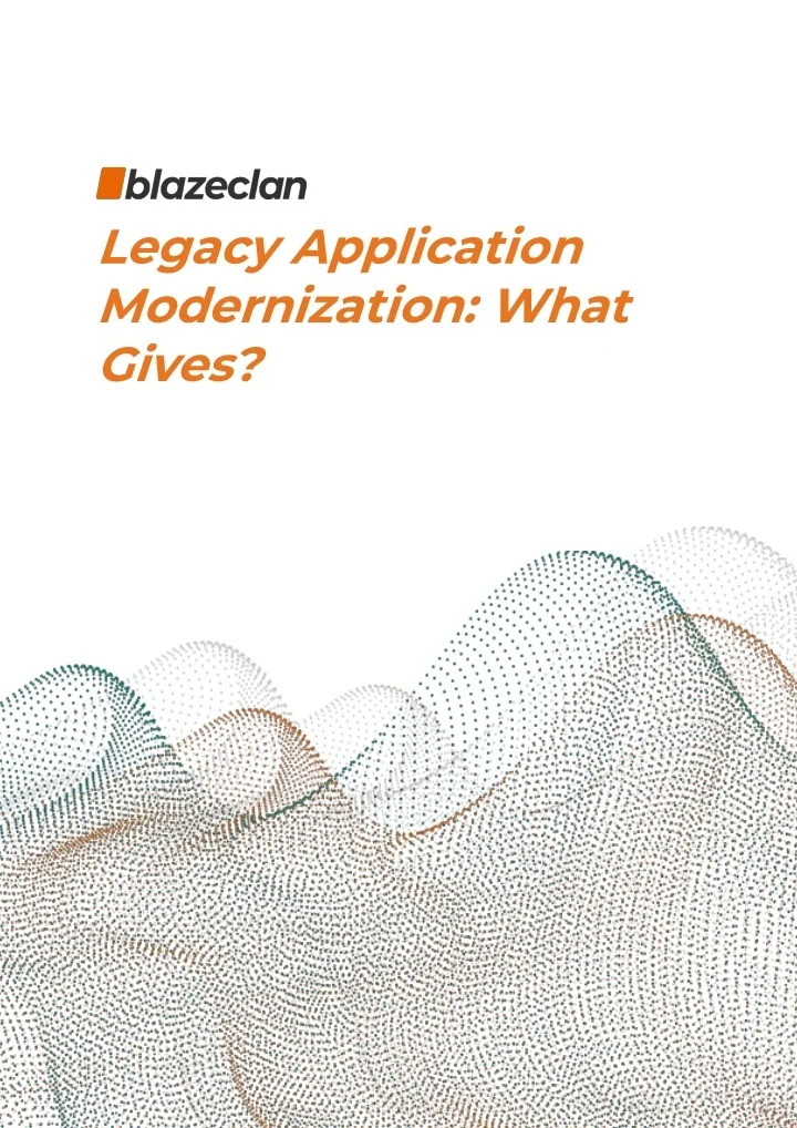 PPT - Legacy Application Modernization PowerPoint Presentation, free ...