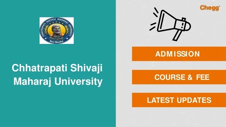 PPT - Chhatrapati Shivaji Maharaj University - [CSMU], Mumbai ...
