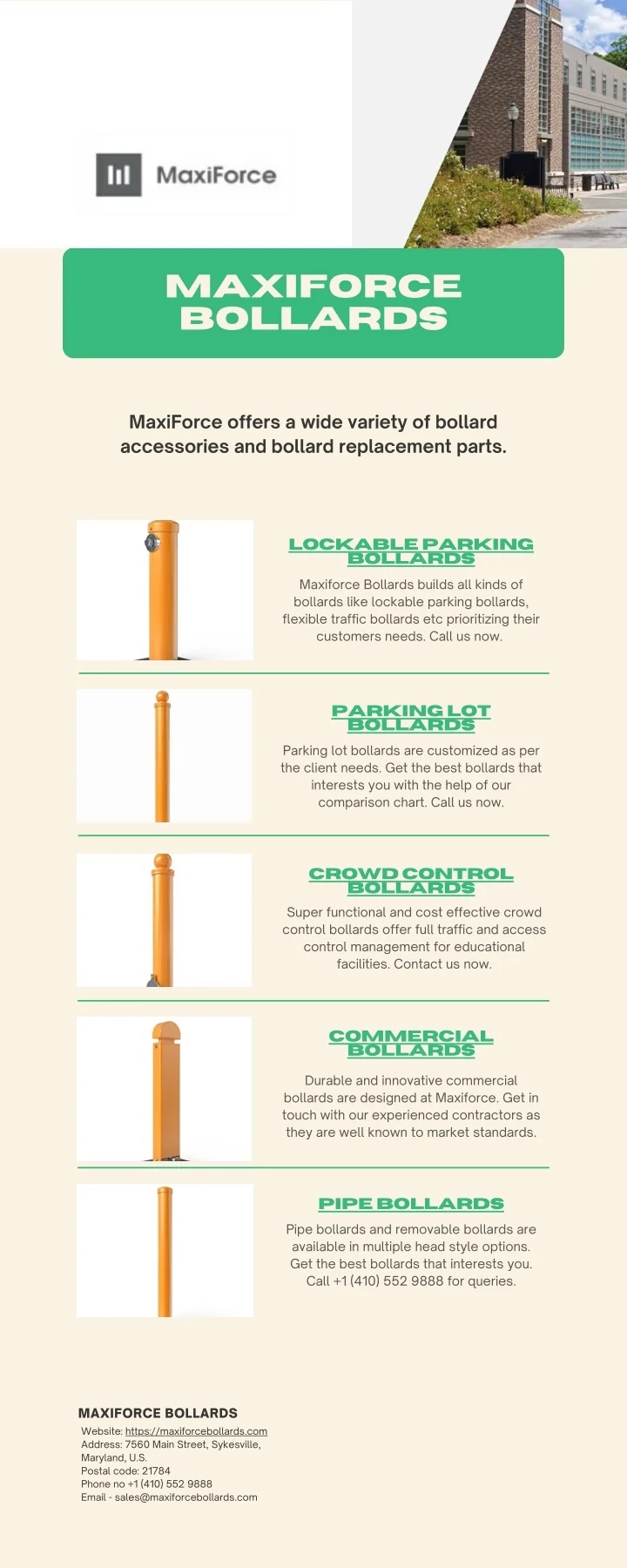 PPT - Maxiforce bollards PowerPoint Presentation, free download - ID:10905261