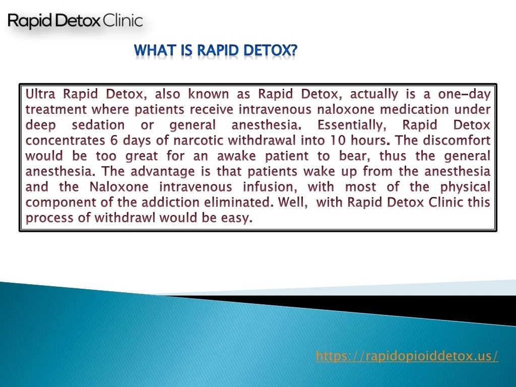 PPT - The Most Trusted Rapid Detox Treatment Centre in Newport Beach ...