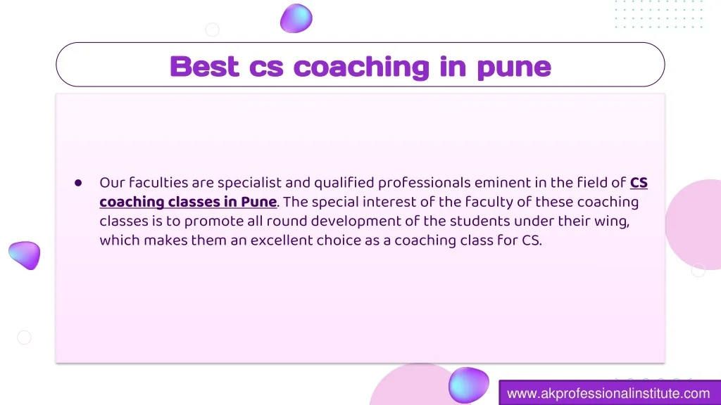 PPT - best CA coaching in pune PowerPoint Presentation, free download ...