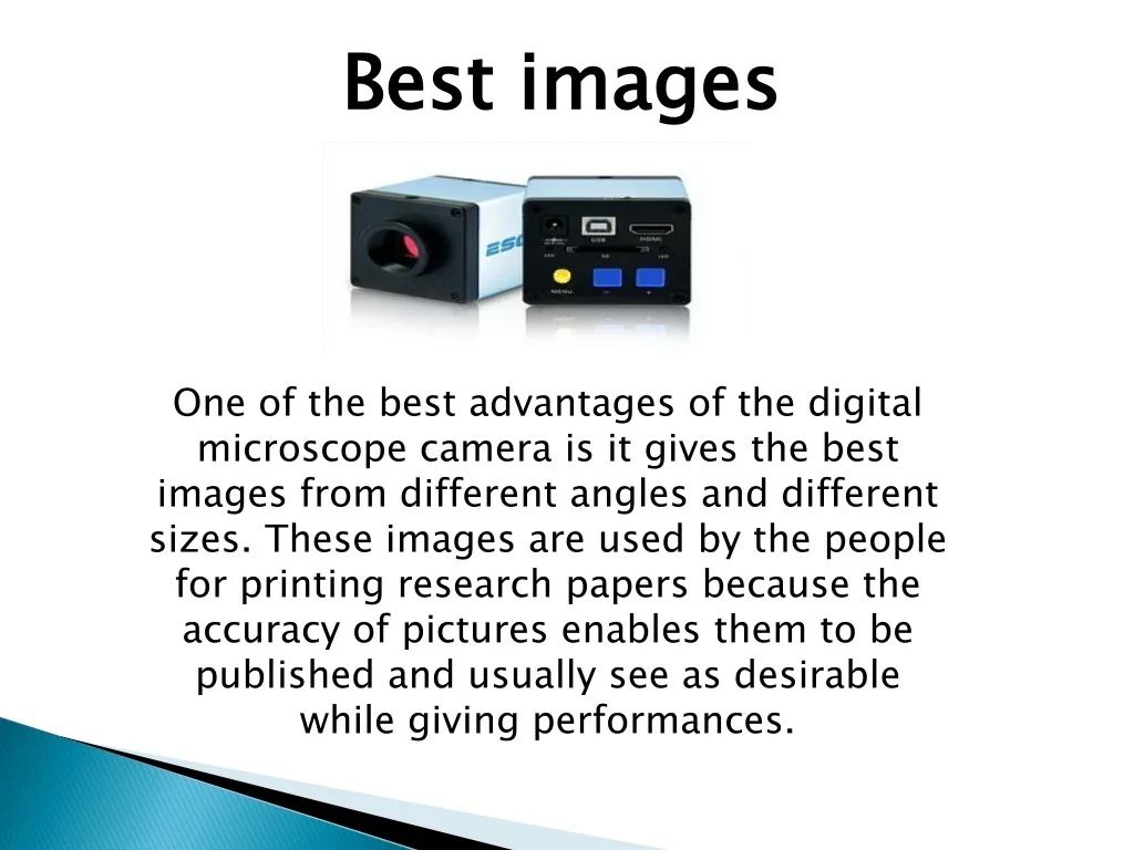 PPT - Advantages of the Digital Microscope Camera PowerPoint ...
