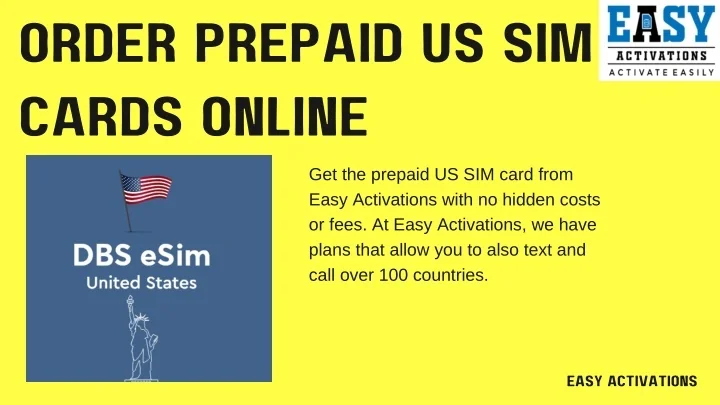 PPT - Order Prepaid US SIM Cards Online PowerPoint Presentation, free ...