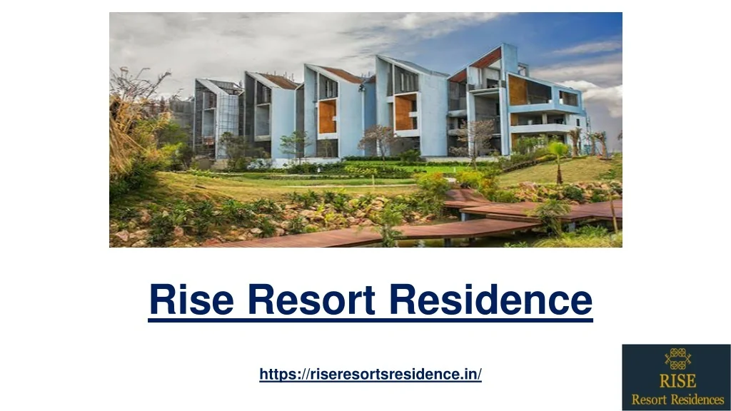PPT - Best Villas In Noida - Rise Resort Residence PowerPoint ...