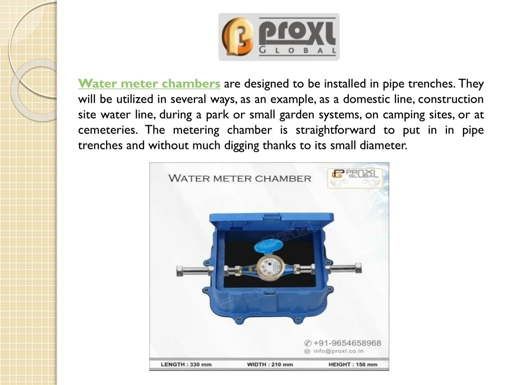 PPT - Manufacturer of Water Meter Chamber PowerPoint Presentation, free ...
