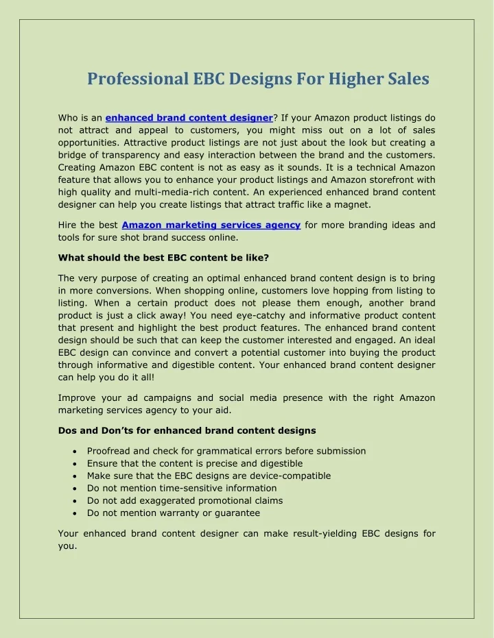 PPT - Professional EBC Designs For Higher Sales PowerPoint Presentation ...
