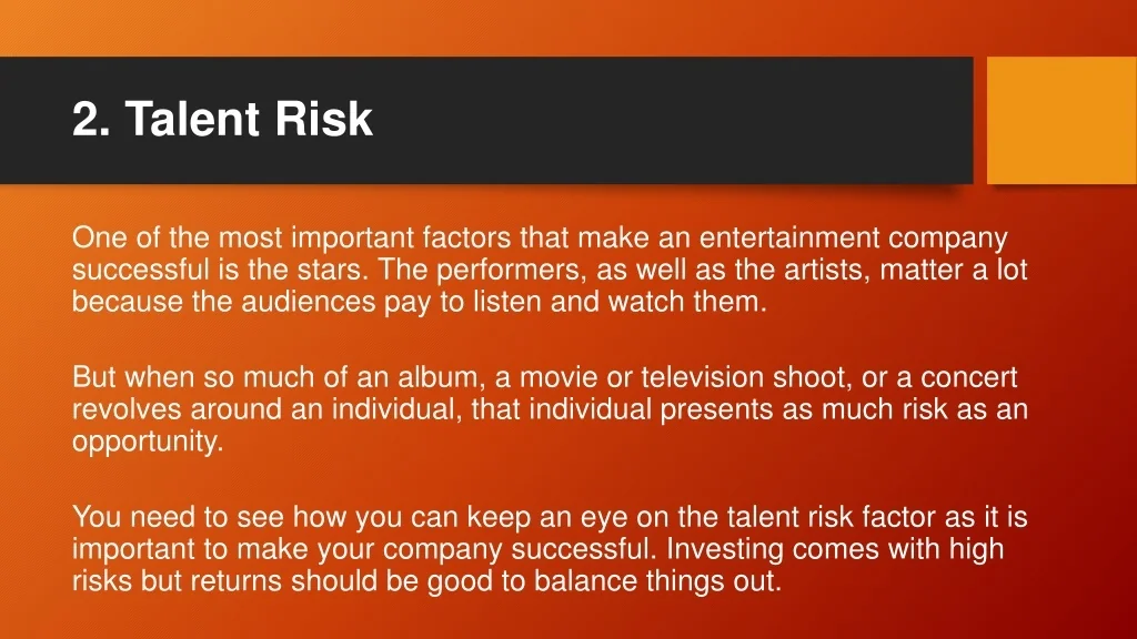 PPT - Junaid Virani- Tips To Manage Risk While In Entertainment ...