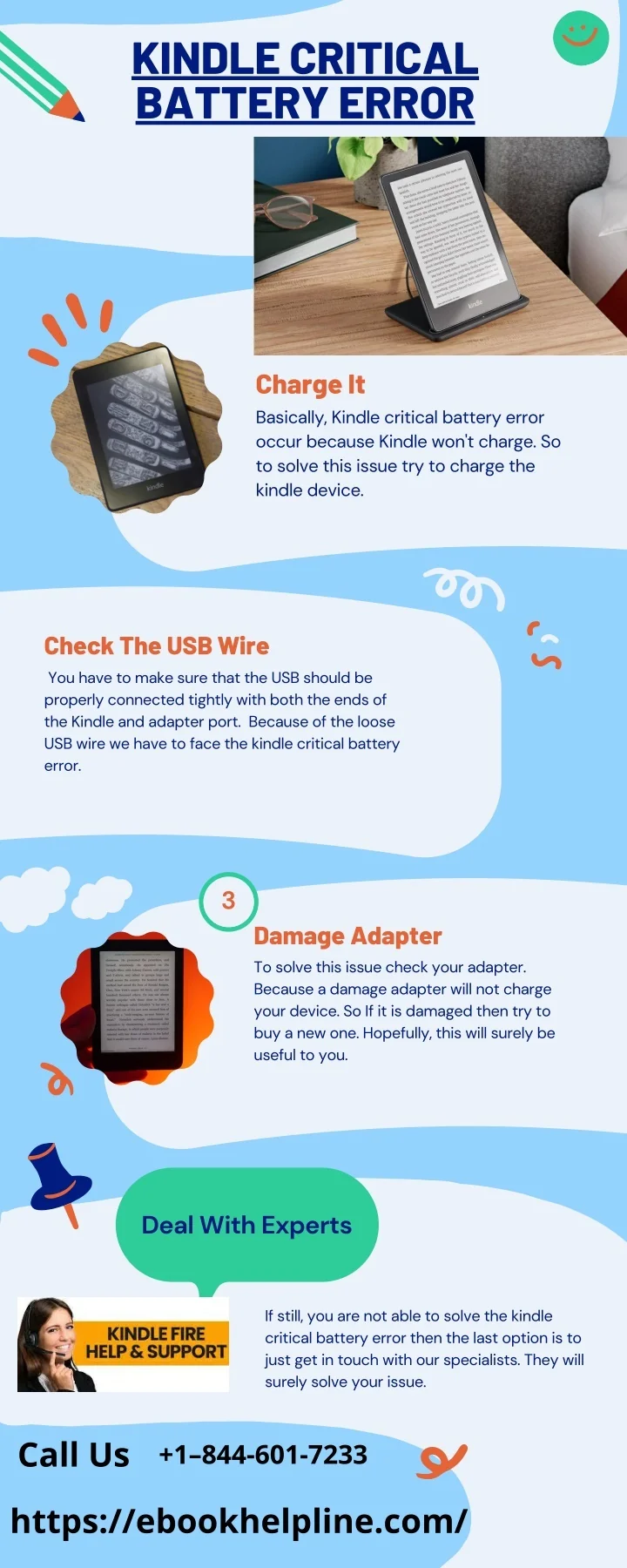 PPT - Guide To Fix Kindle Critical Battery Error PowerPoint ...