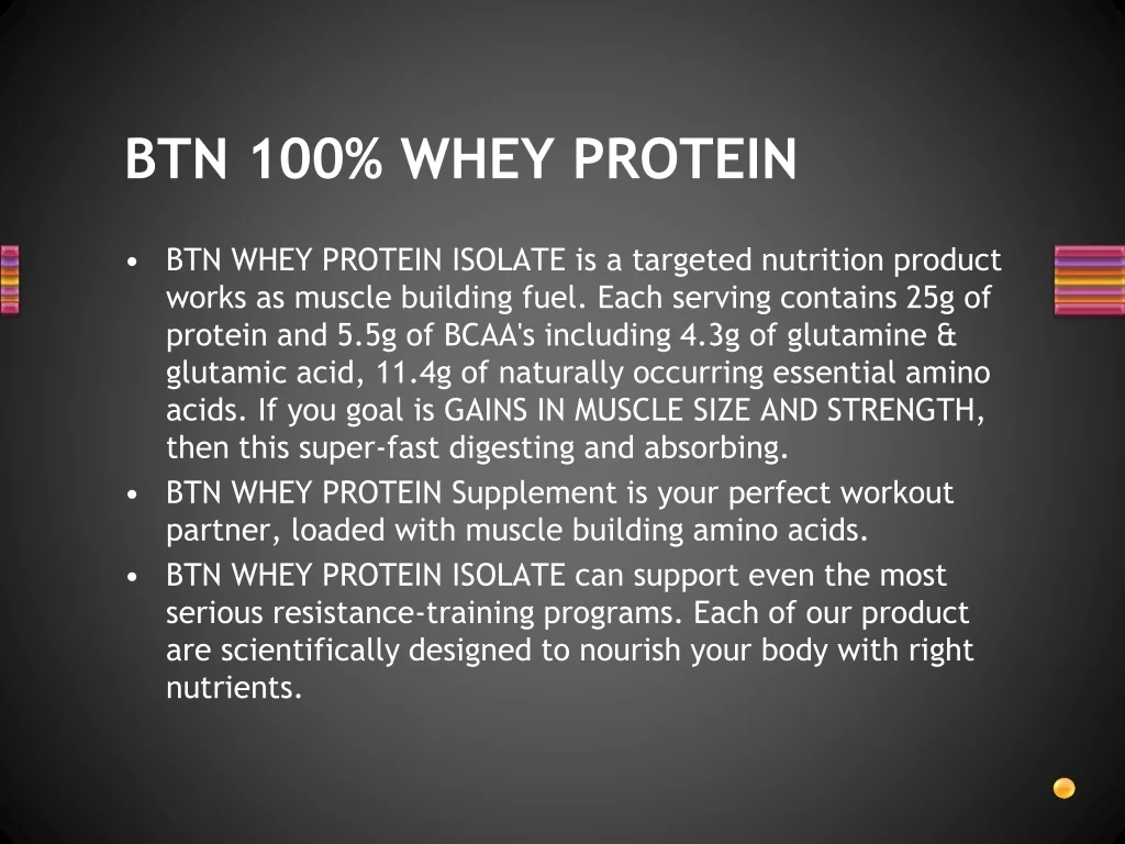 PPT - Protein Powder For Muscle Building-Whey Protein-Whey Protein ...