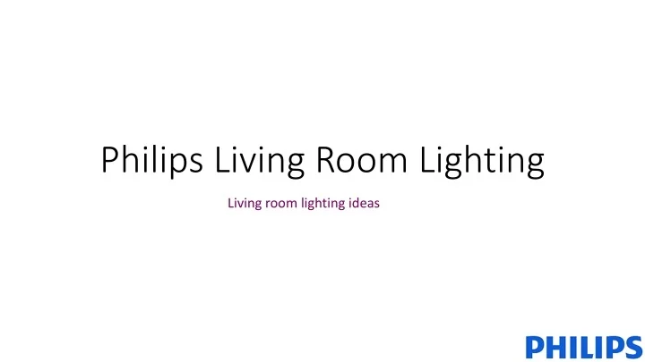 PPT - Philips Smart Ensuring you always make the right choice ...