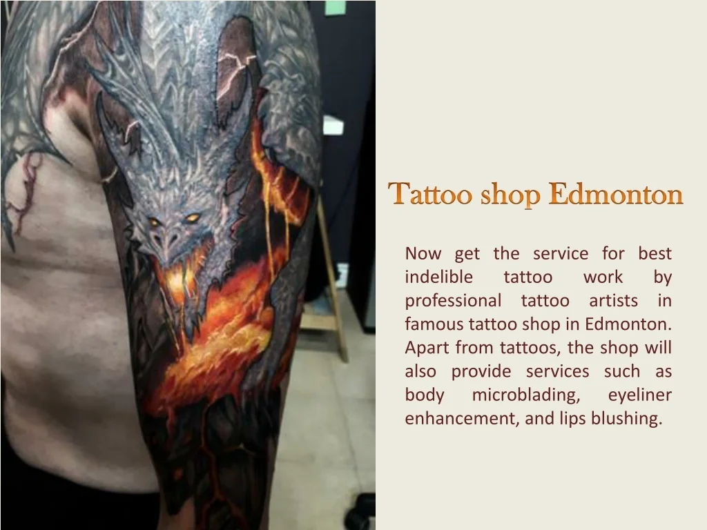 PPT - Tattoo shop Edmonton PowerPoint Presentation, free download - ID ...