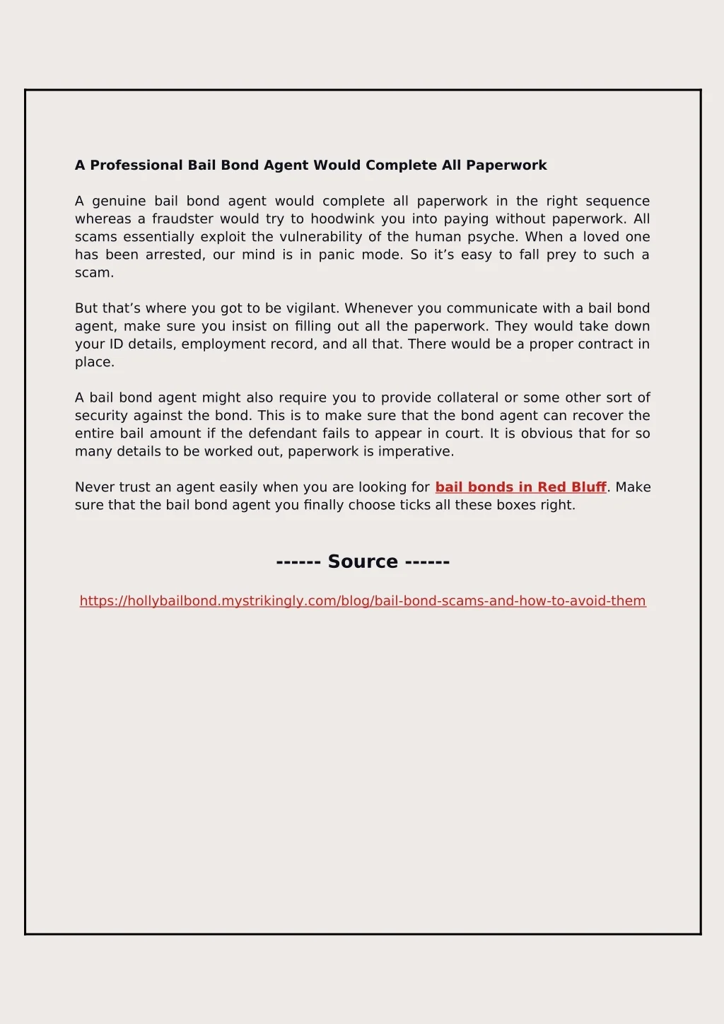 PPT - What Tips Helps to Avoid Bail Bond Scams? PowerPoint Presentation ...