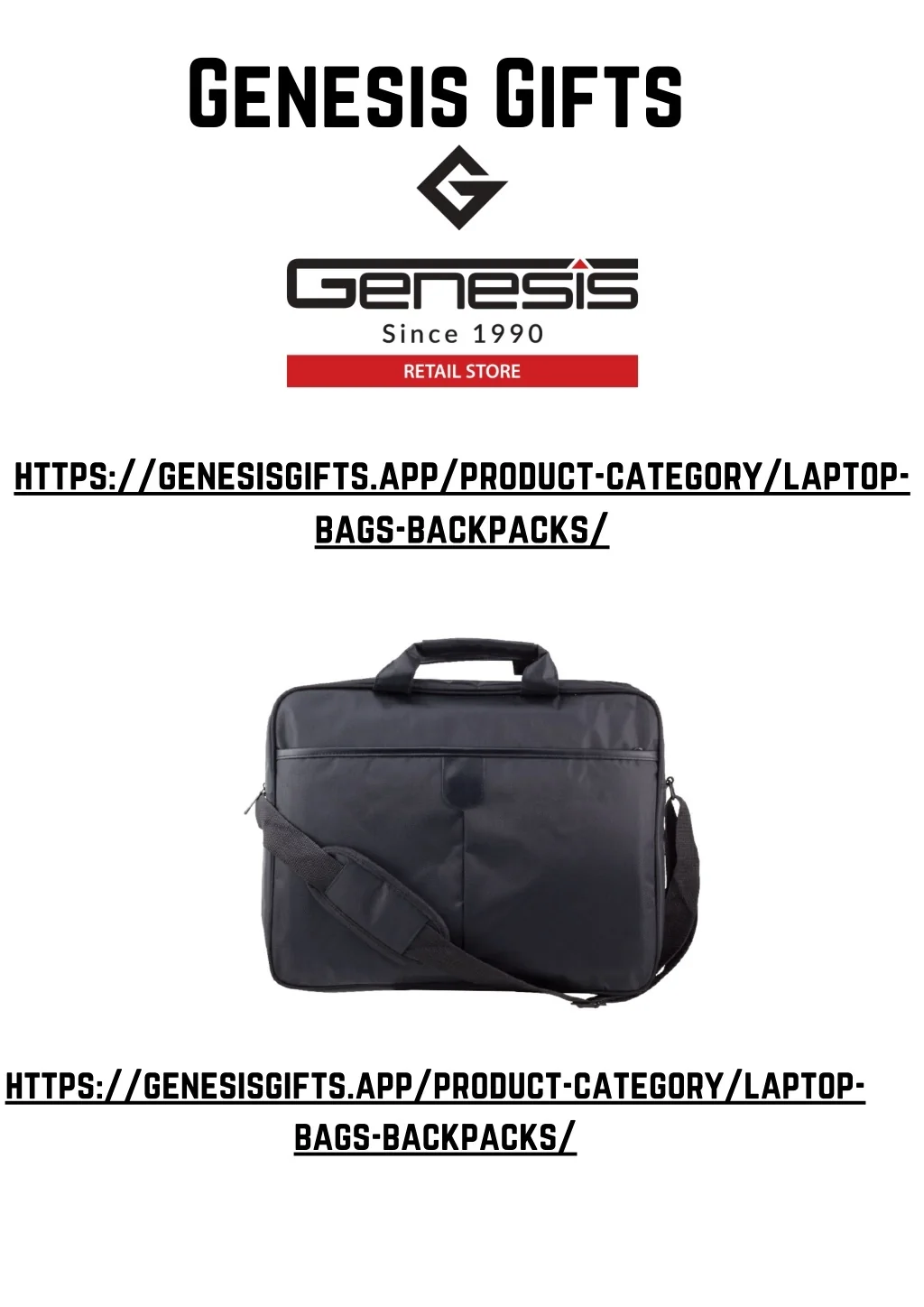 PPT - Laptop Bags |Genesis Gifts PowerPoint Presentation, free download ...
