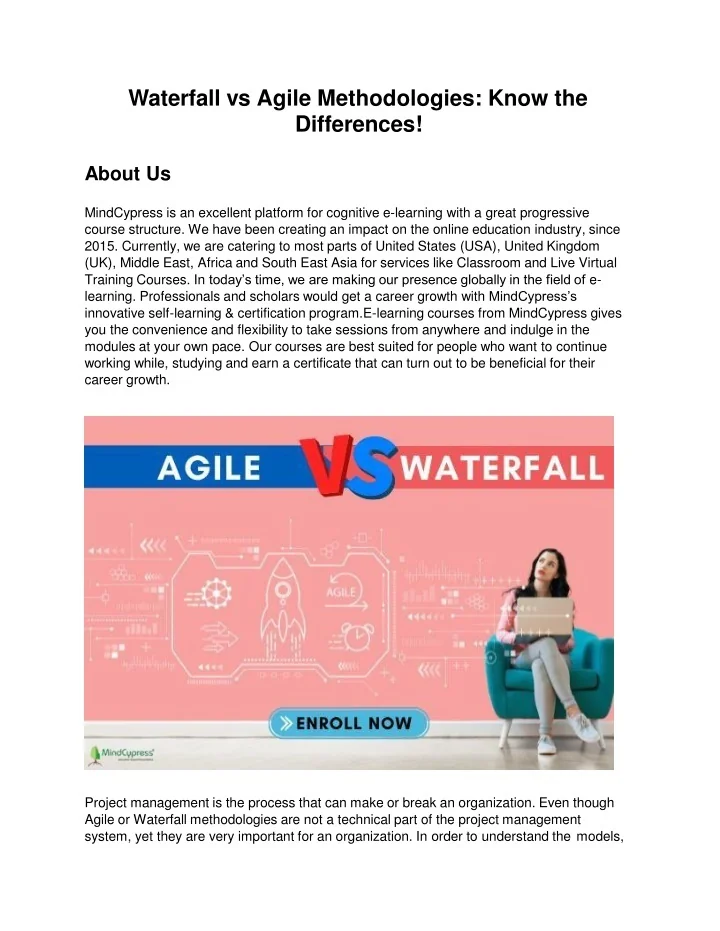 PPT - Waterfall vs Agile Methodologies: Know the Differences! PowerPoint Presentation - ID:10940583