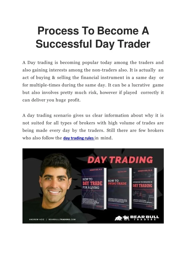 PPT - Process To Become A Successful Day Trader PowerPoint Presentation ...