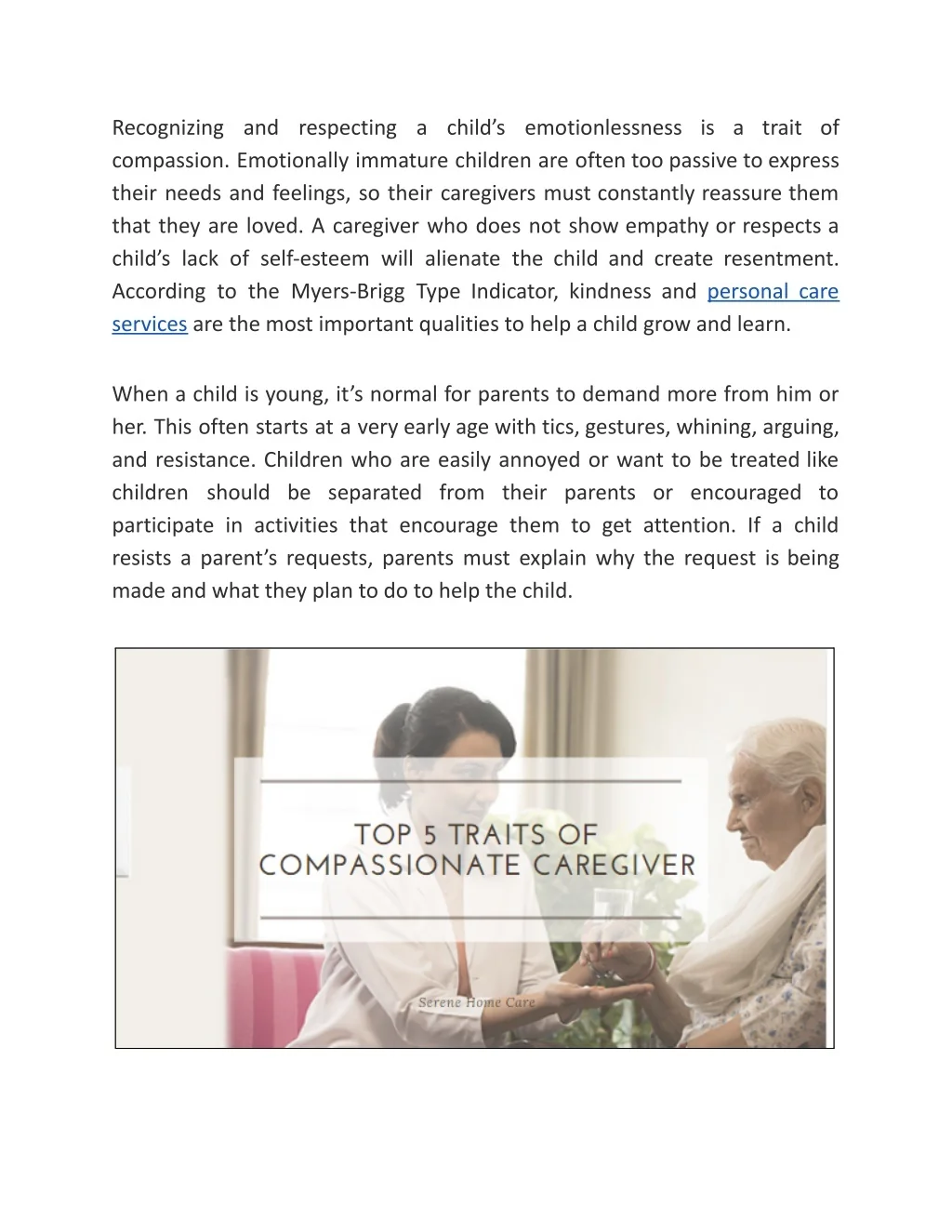 PPT - Top 5 Compassionate Caregiver Characteristics PowerPoint ...