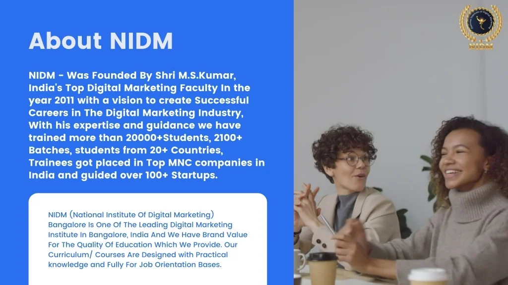 PPT - NIDM-NATIONAL INSTITUTE OF DIGITAL MARKETING PowerPoint ...