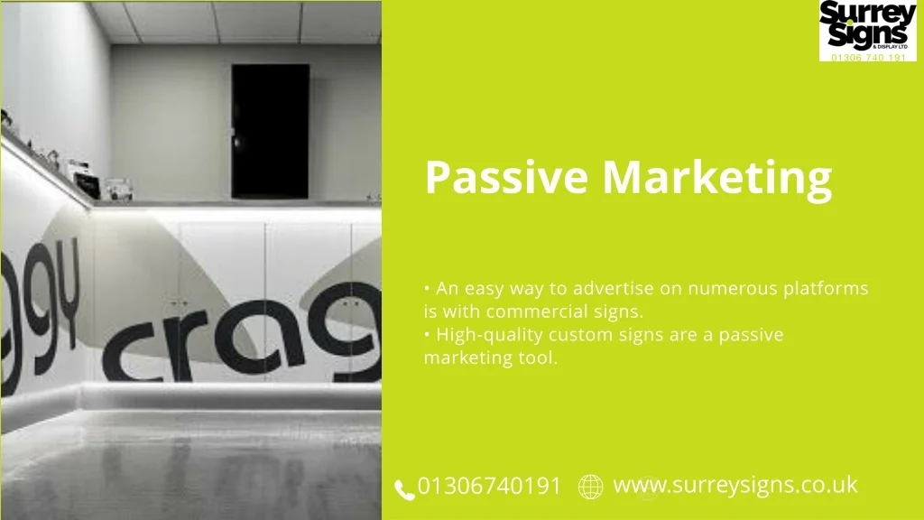 PPT - Few Ways Businesses Can Benefit From Commercial Signs PowerPoint ...